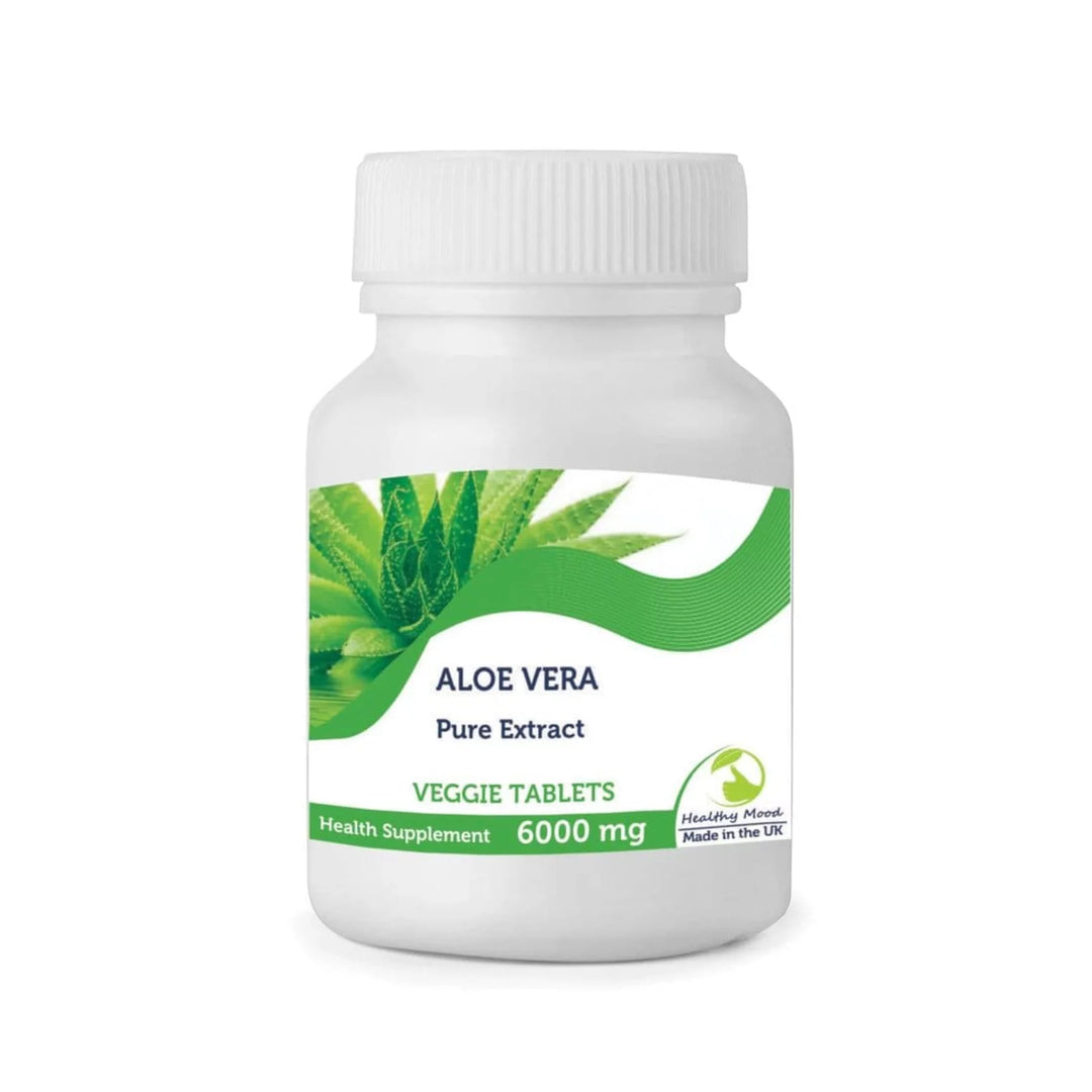 Aloe Vera Extract 6000mg Tablets – Healthy Mood
