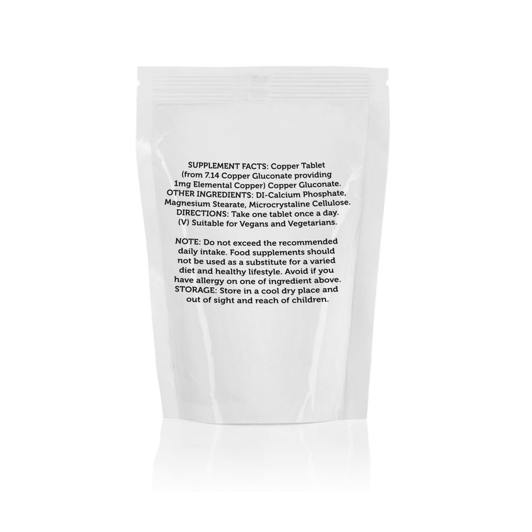 Copper 1mg Tablets – Healthy Mood