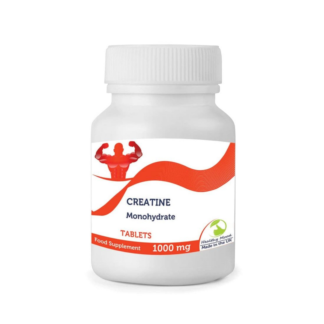 Creatine Monohydrate 1000mg Tablets – Healthy Mood