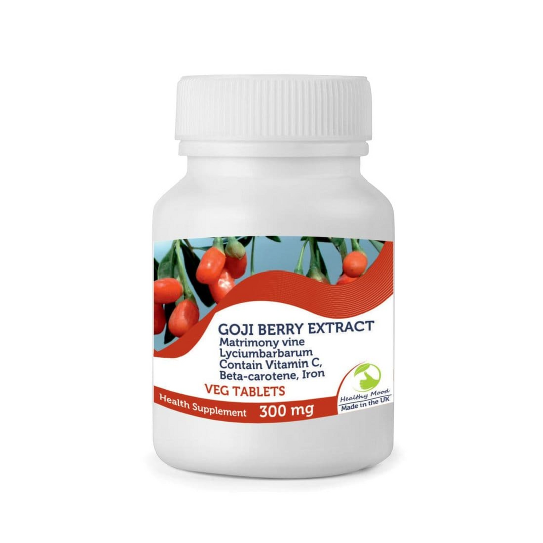 Goji Berry Extract 3000mg Veg Tablets – Healthy Mood