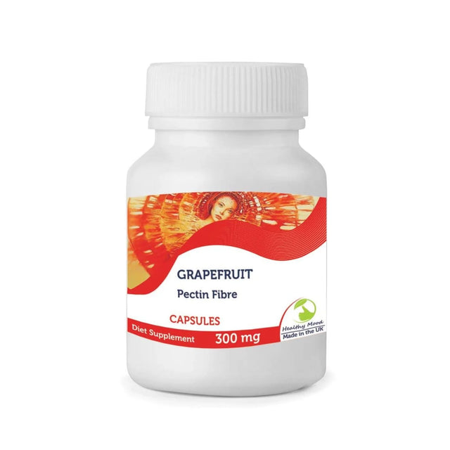 Grapefruit Pectin Fibre 300mg Capsules – Healthy Mood