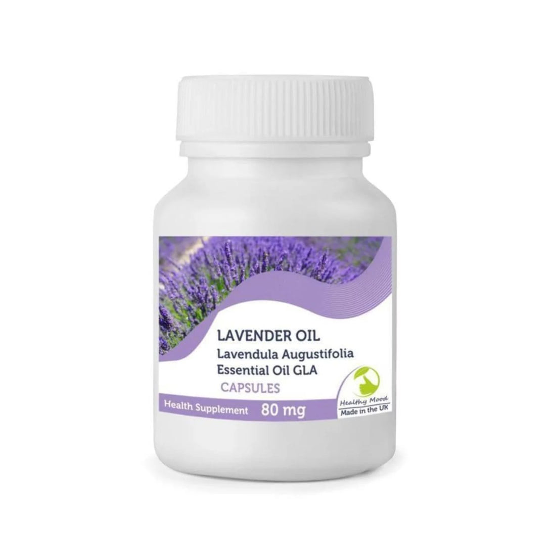 Lavender Oil 80mg GLA Capsules – Healthy Mood