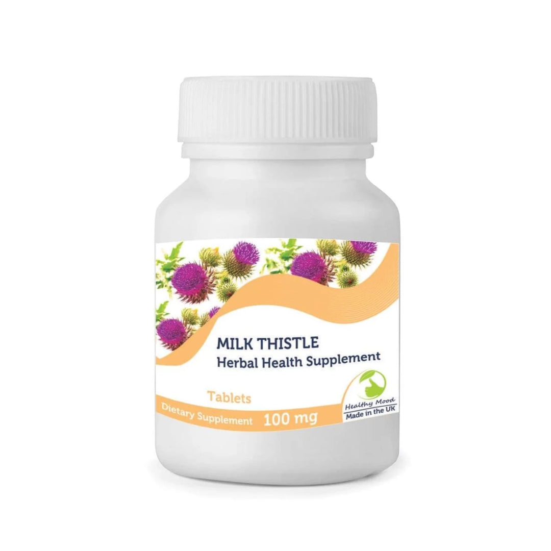 Milk Thistle 100mg Tablets – Healthy Mood