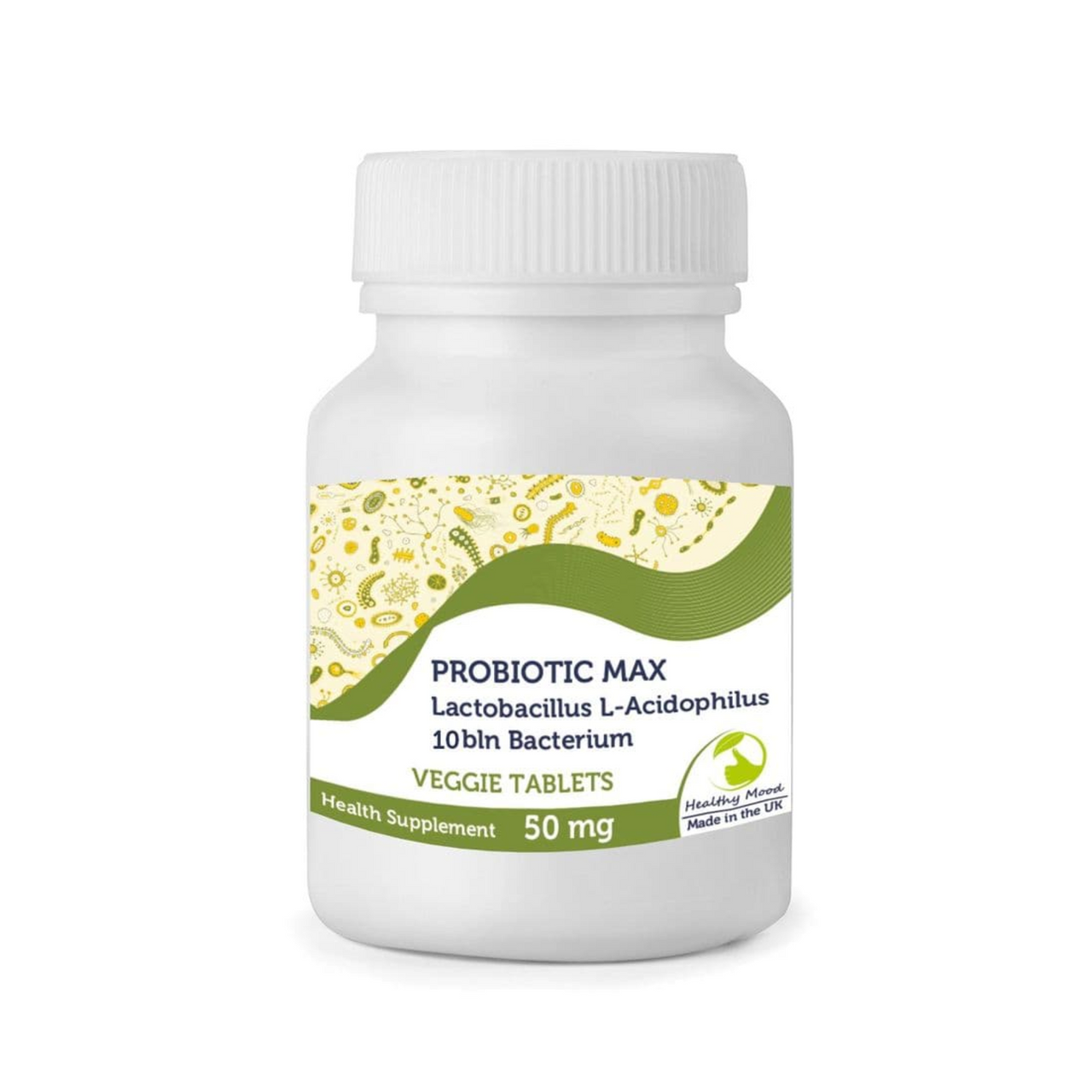 ProBiotic MAX 10 Bln Bacteria Tablets – Healthy Mood