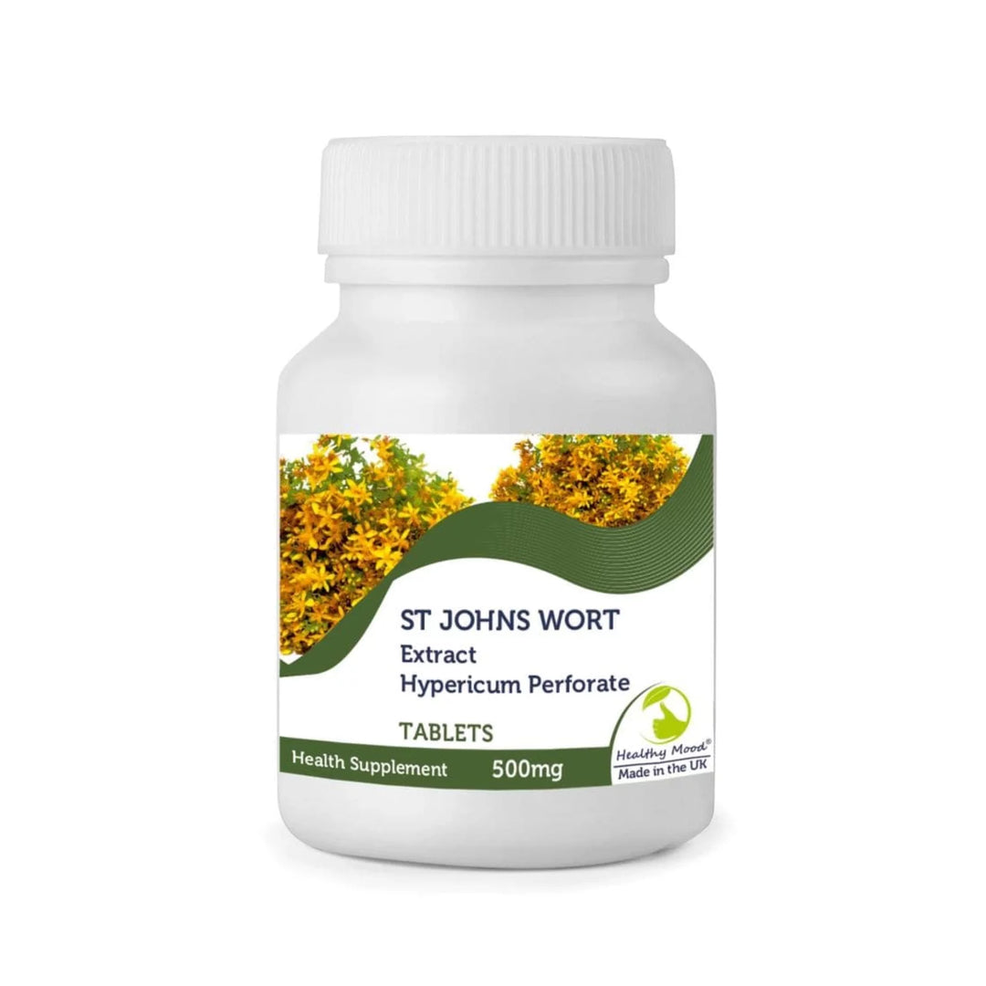 St.John's Wort 1000mg Tablets – Healthy Mood