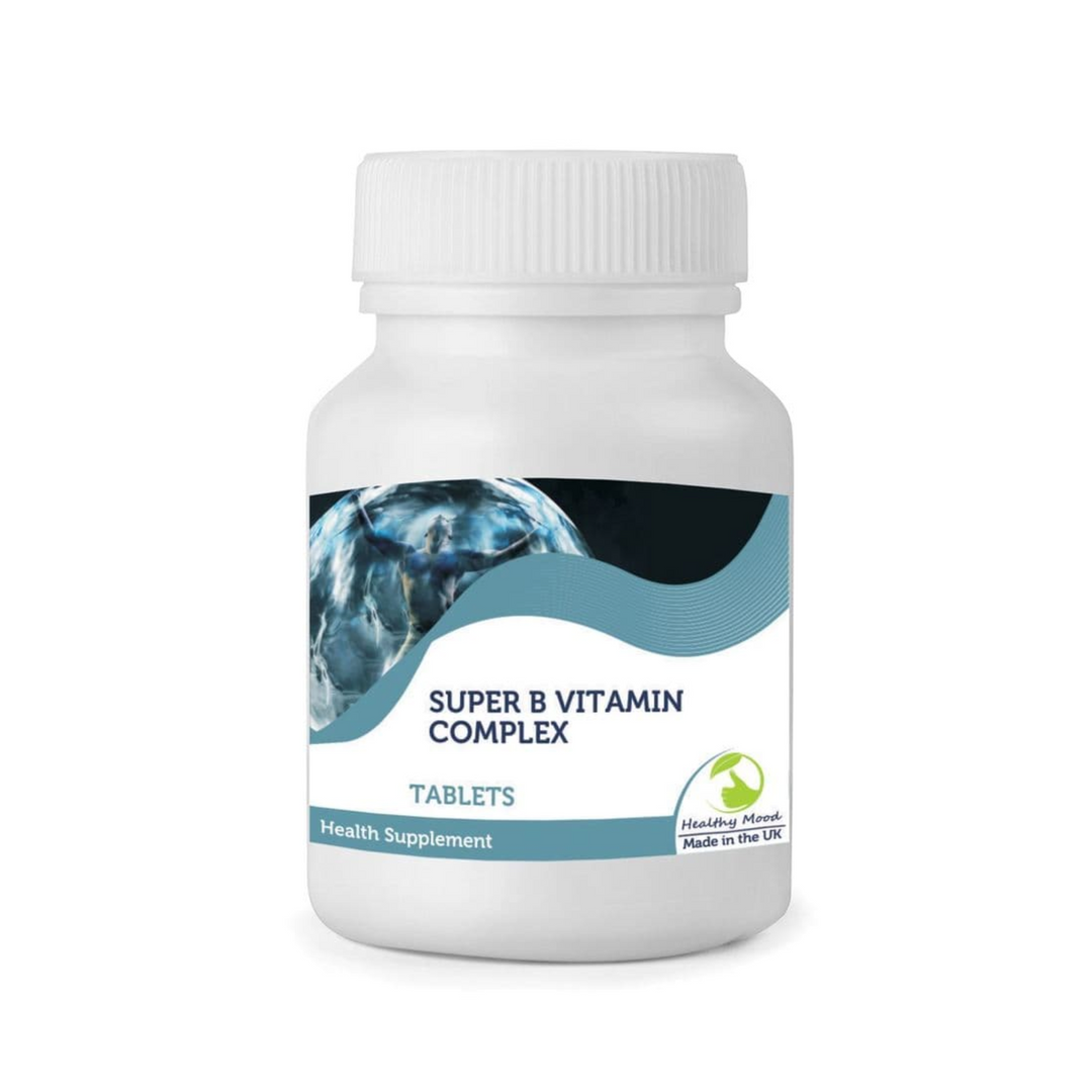 Super B Vitamin Complex Tablets – Healthy Mood